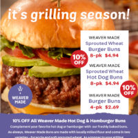 Weekly Weaver Street Market Specials on Natural & Organic Food & Beverages