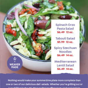 Weekly Weaver Street Market Specials on Natural & Organic Food & Beverages