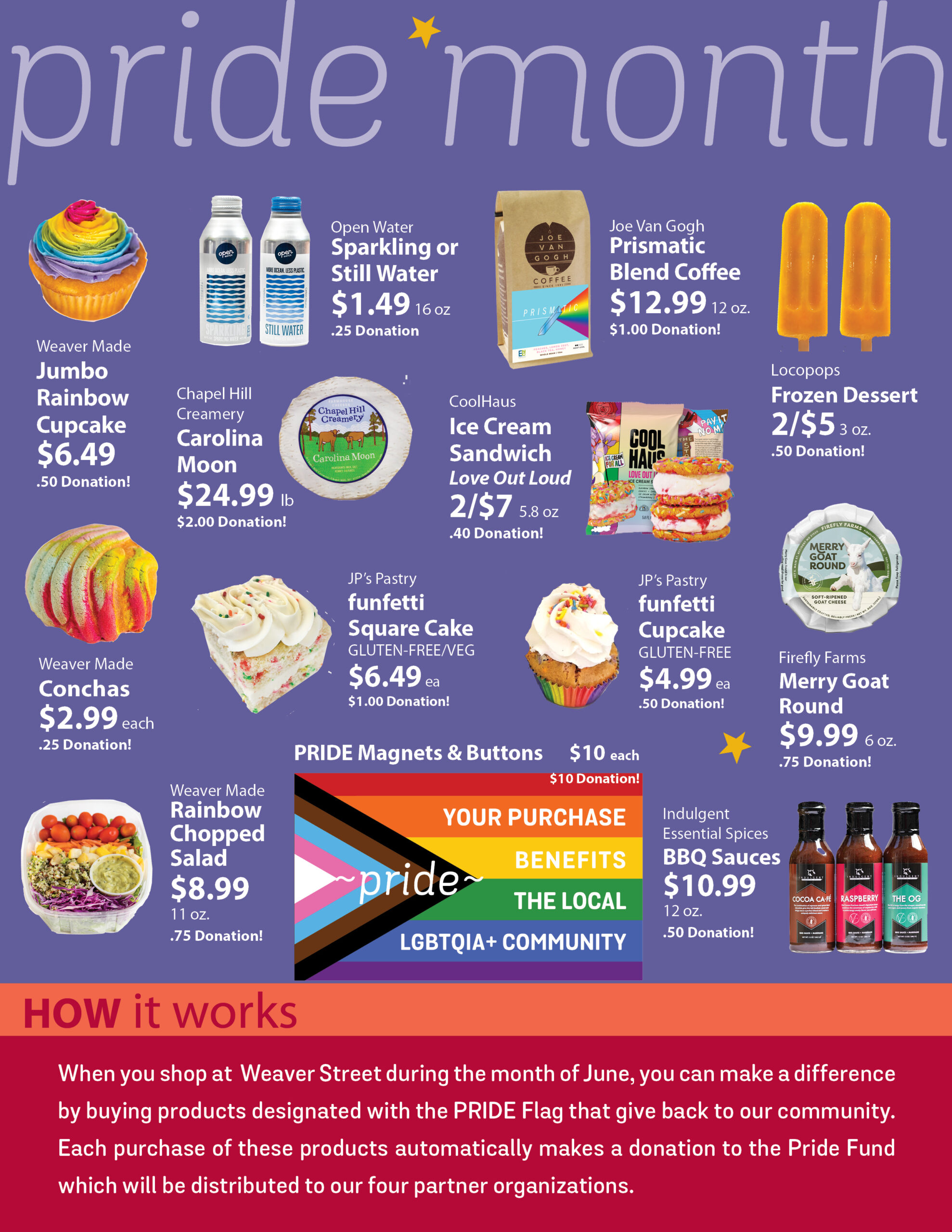 Participating Pride Month Brands - Weaver Street Market